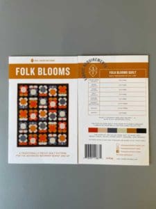 Folk Blooms Quilt Pattern - Patchwork Dreamer